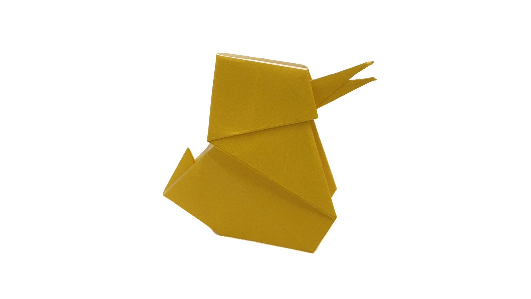 An Easy Origami Easter Chick! - Origami Expressions