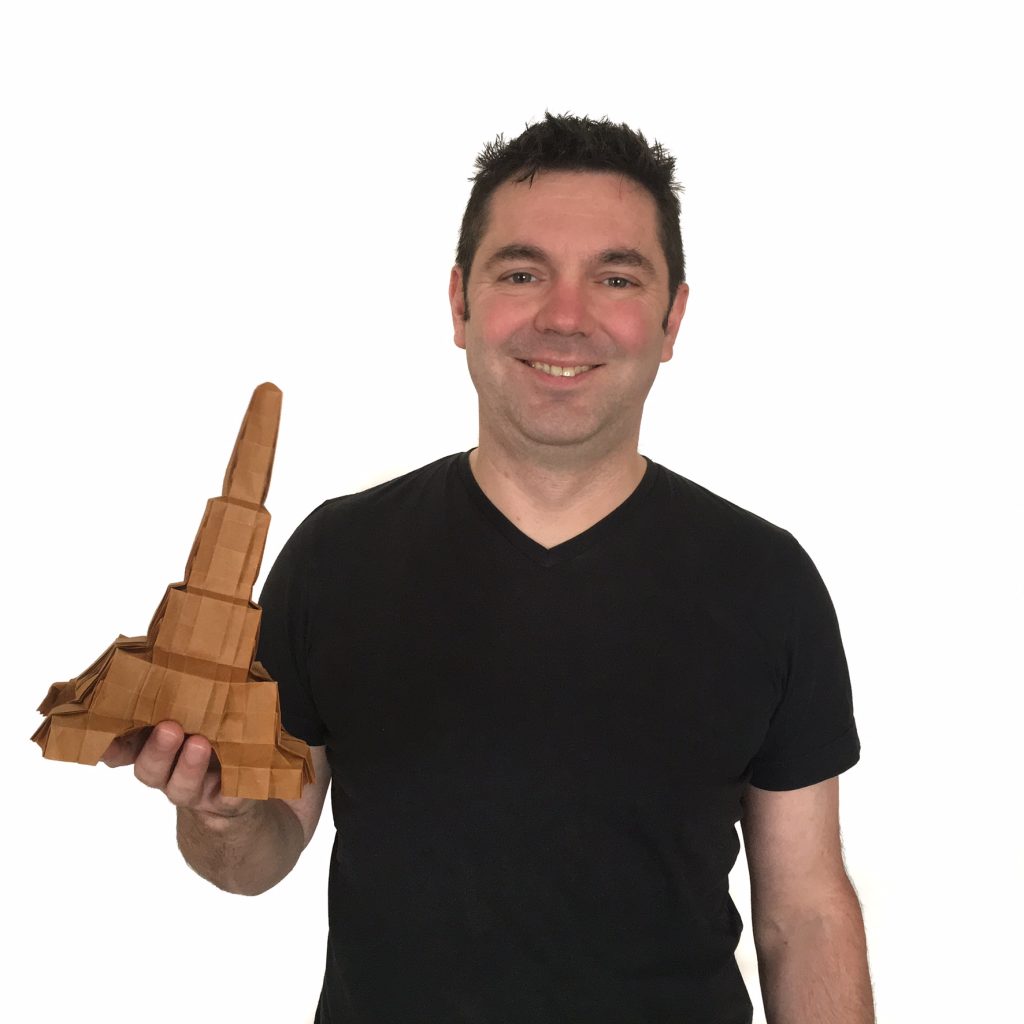 Origami Eiffel Tower - Takes Me Back to Paris! - Origami Expressions